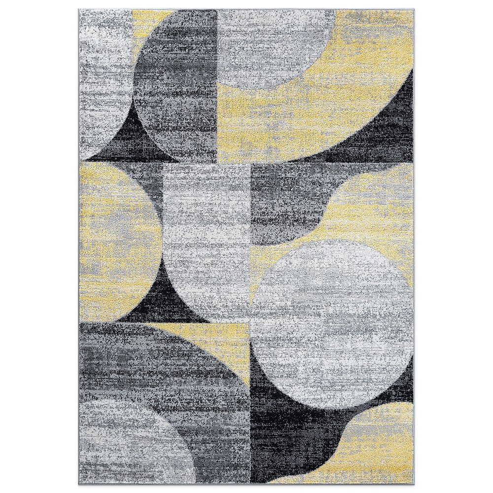 World Rug Gallery Modern Geometric Design Area Rug