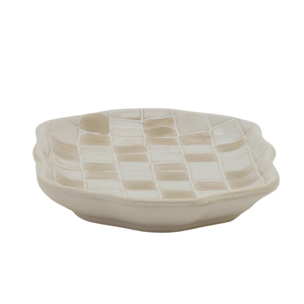 Faux Tiled Ceramic Tray