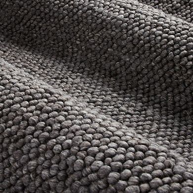 Town & Country Olea Bubble Texture Handcrafted 100% Wool Area Rug