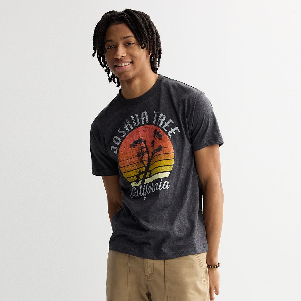 Men's Joshua Tree California Sunset Graphic Tee