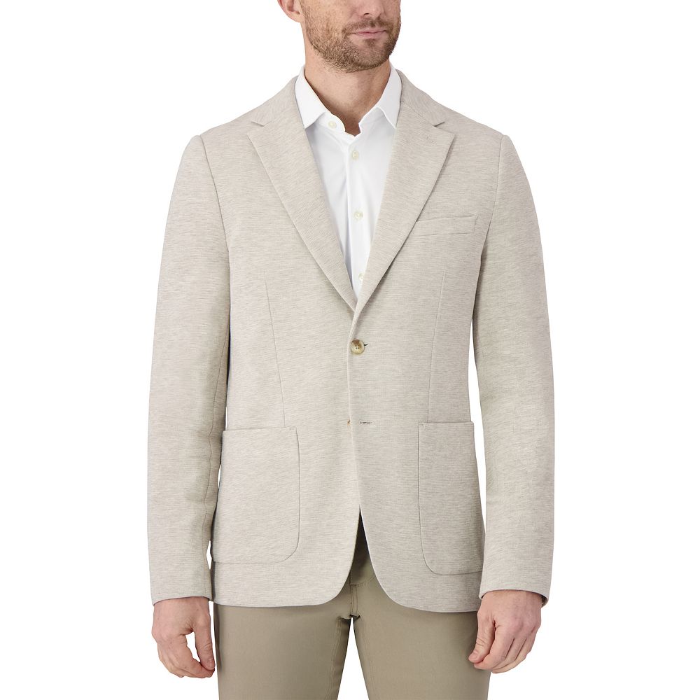 Men's Report Collection Modern Fit Notch Collar Lined Knit Sport Coat