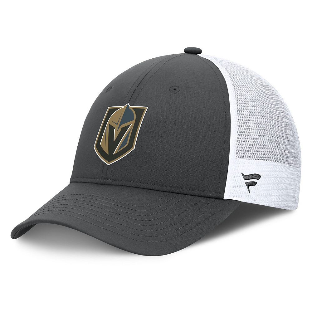 Men's Fanatics Gray/White Vegas Golden Knights Authentic Pro Simple ...