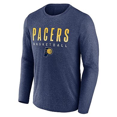 Men's Fanatics Heathered Navy Indiana Pacers Where Legends Play Iconic ...