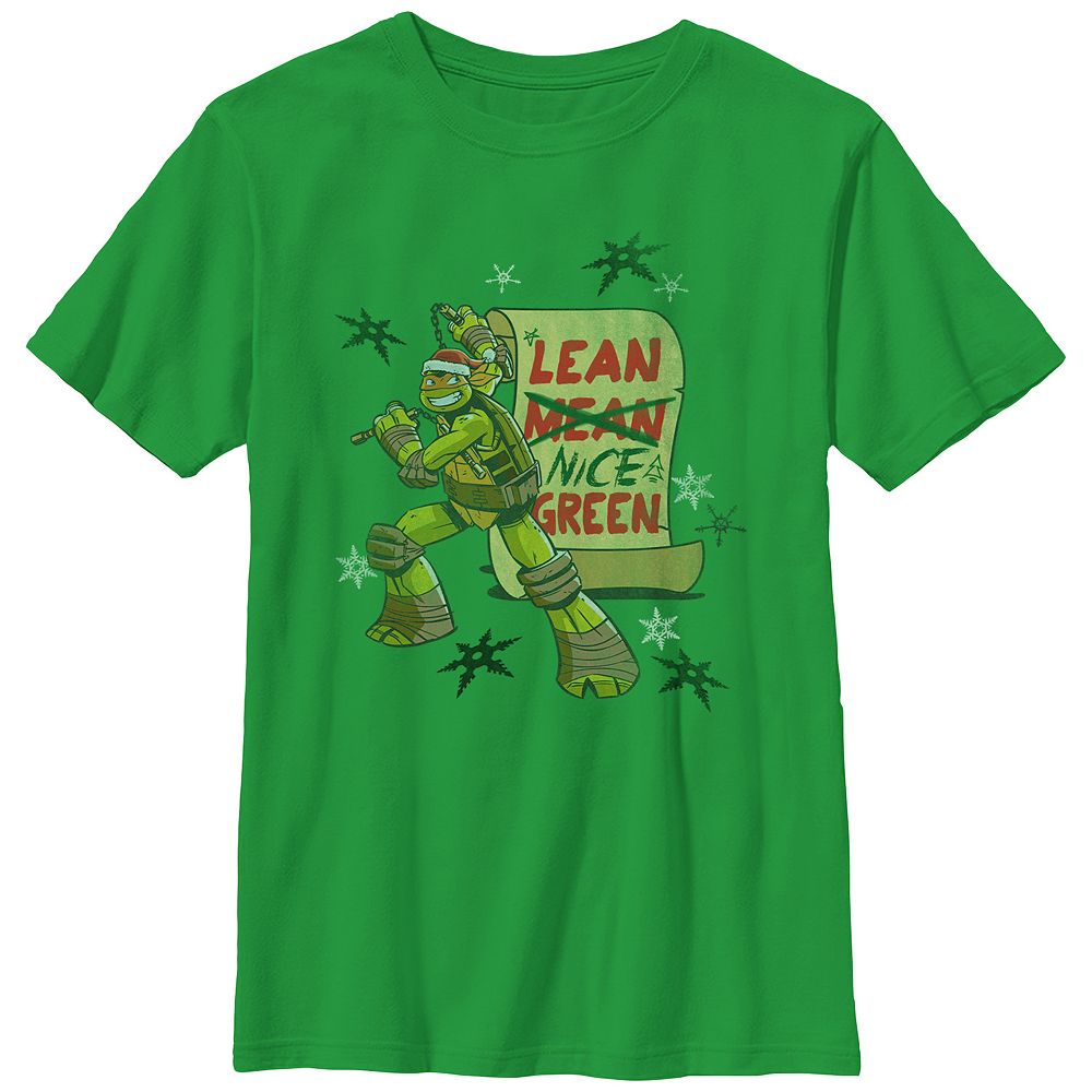 Boys 8-20 Graphic Teenage Mutant Ninja Turtles Michelangelo Lean Nice ...