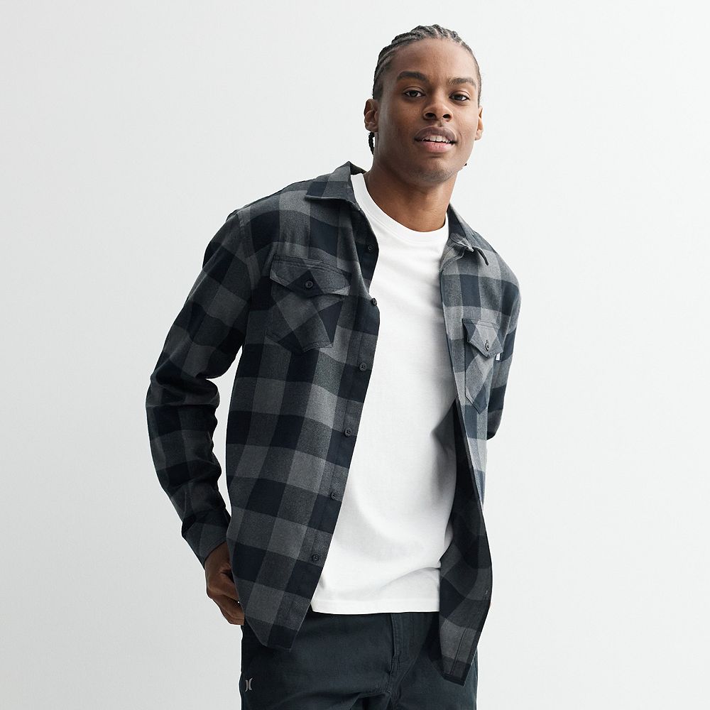 Men's Hurley Button Down Flannel