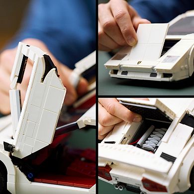 LEGO Icons Lamborghini Countach 5000 Quattrovalvole 10337 Building Kit ...