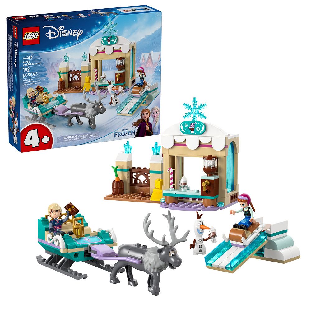 LEGO Disney Frozen Anna's Sleigh Adventure Building Toy Set 43256