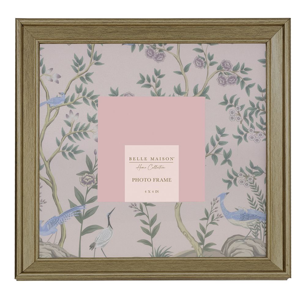 Belle Maison 4" x 4" Mat Gold Tabletop Frame