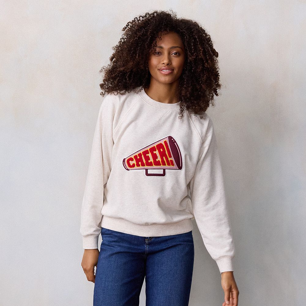 Women's LC Lauren Conrad French Terry Crewneck Sweatshirt