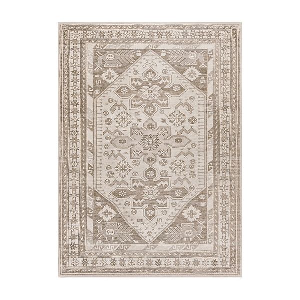 My Magic Carpet Saraz Grey Silver Washable Rug