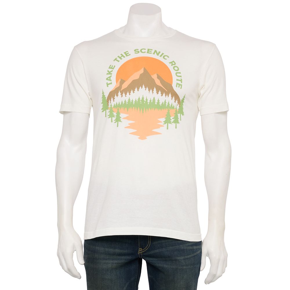 Men's Take The Scenic Route Graphic Tee