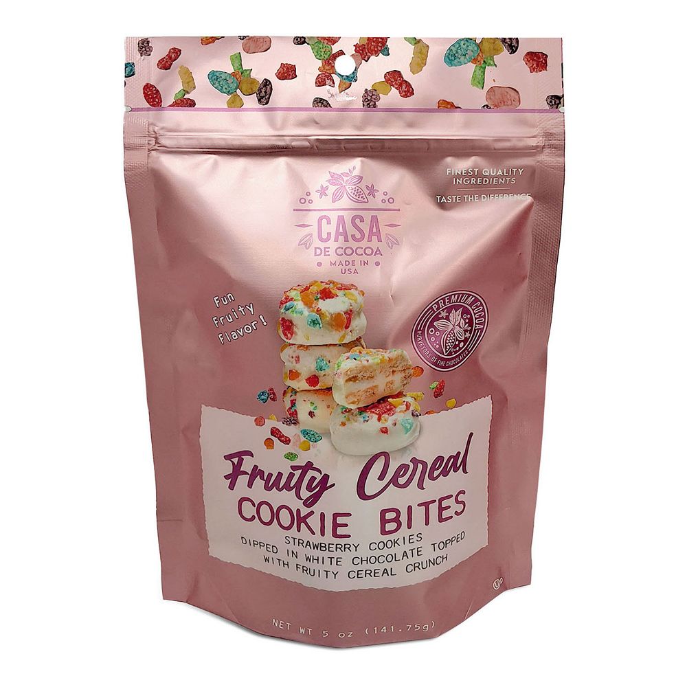 Enchante Confections Fruity Pebble Cookie Bites – 5-oz.