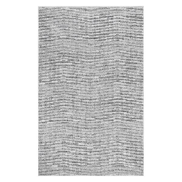 nuLOOM Sherill Abstract Transitional Frieze Pile Area Rug