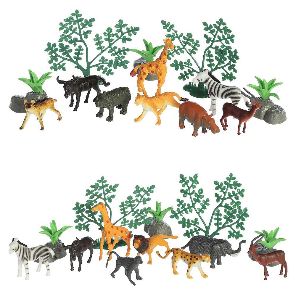 Aurora Toys Multicolor Habitat Mini Safari Play Figures Timeless Toy