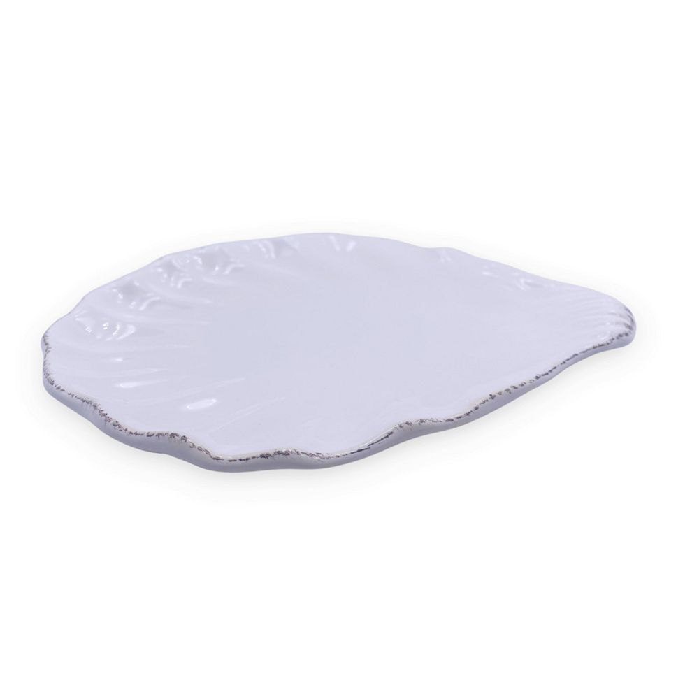 Discover Europe Made in Italy Shell Ceramic Platter