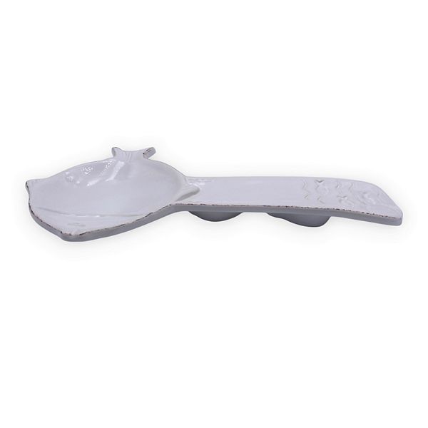 Discover Europe Made in Italy Ceramic Fish Spoon Rest