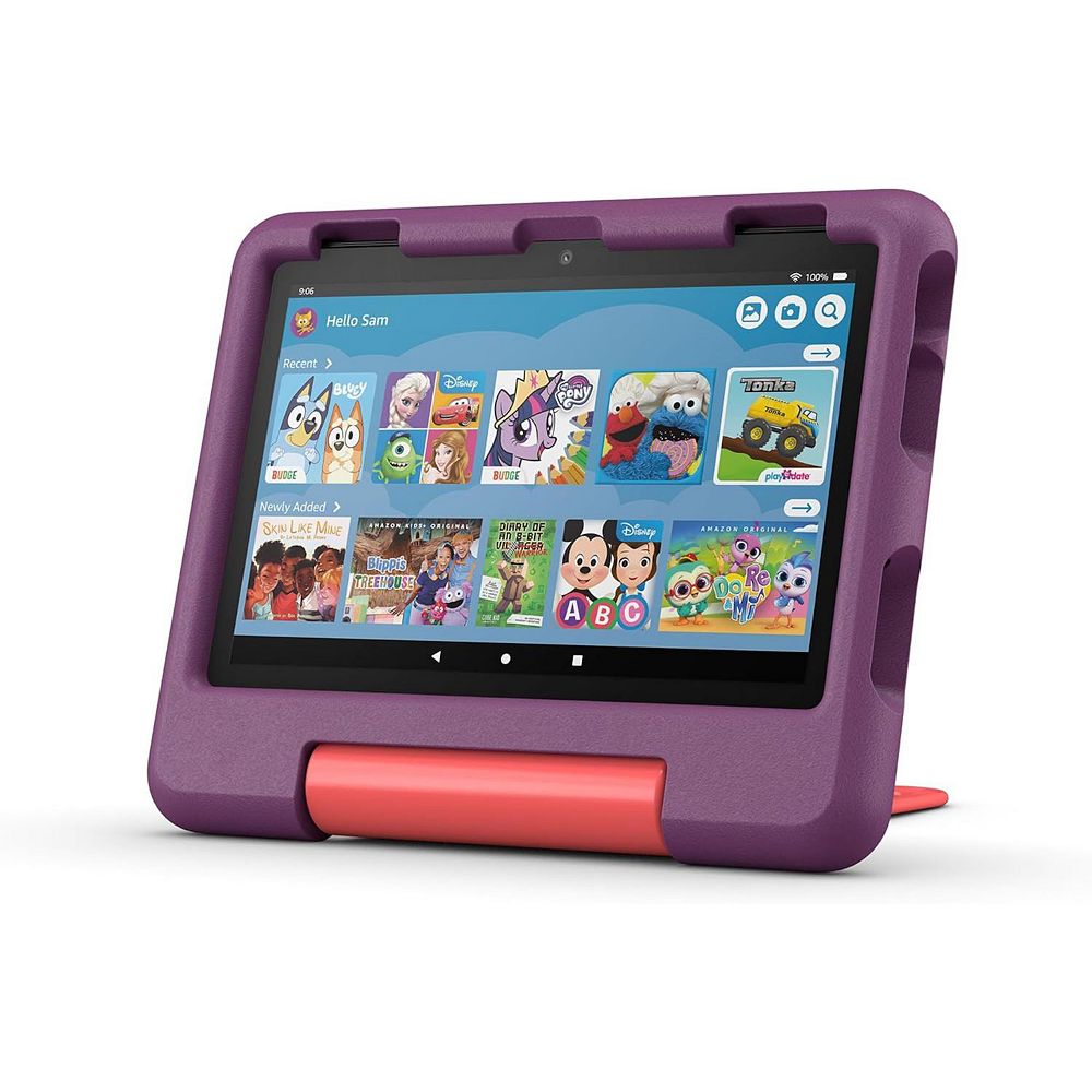 Amazon Fire HD 8 Kids Tablet - Blue, Purple