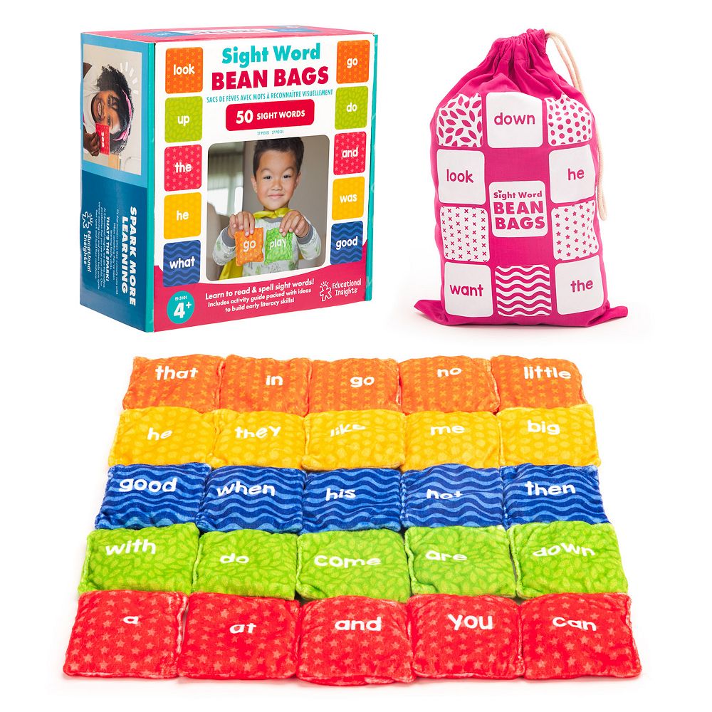 Educational Insights Sight Word Bean Bags