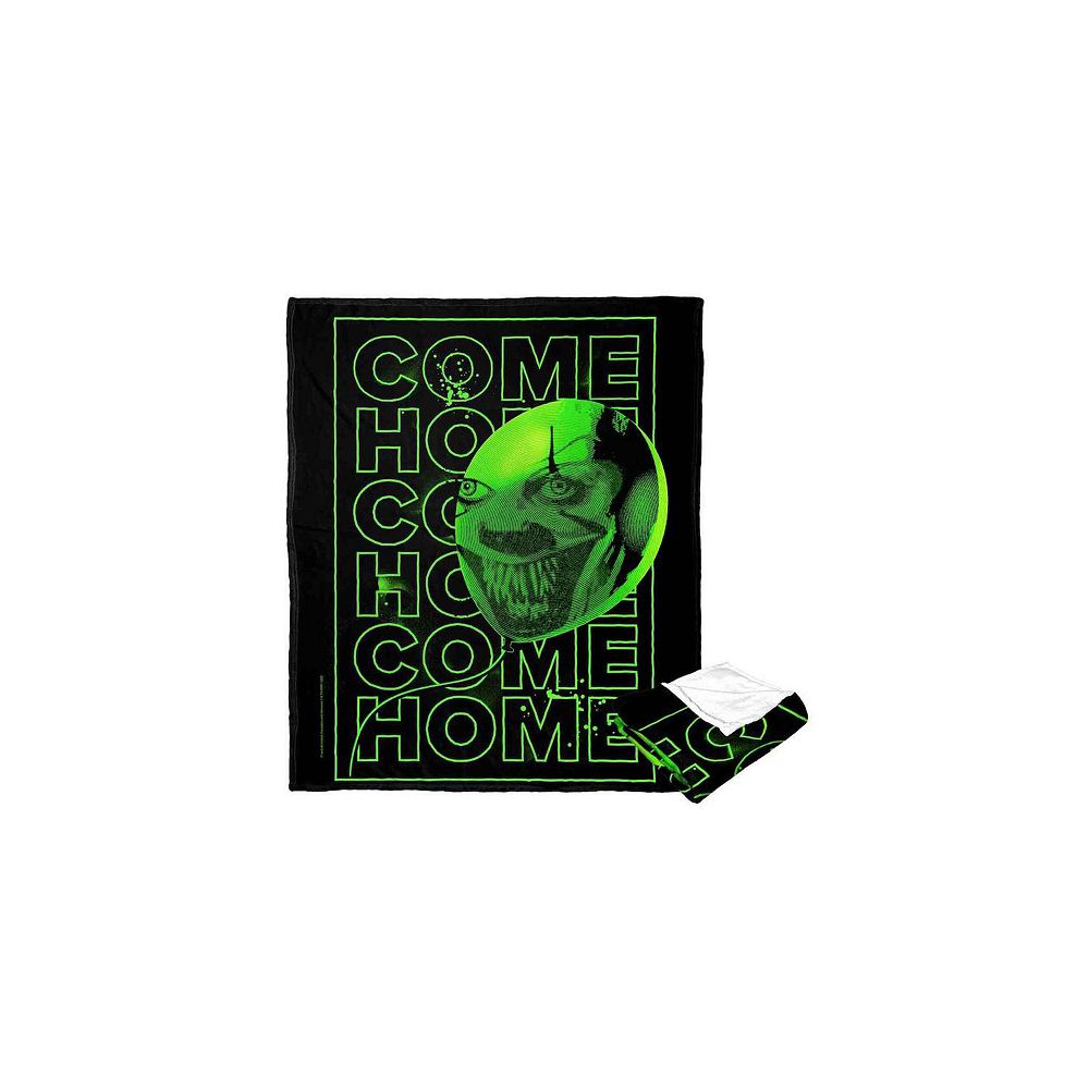 Warner Bros. It Chapter 2 Come Home Neon Green Silk Touch Throw Blanket ...