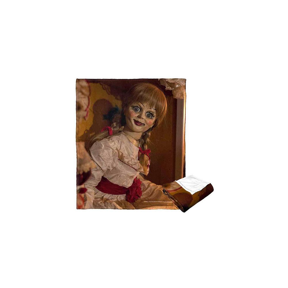 Warner Bros. Annabelle She Knows Youre There Silk Touch Throw Blanket ...