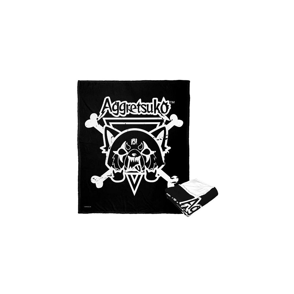 Aggretsuko Heavy Metal Silk Touch Throw Blanket