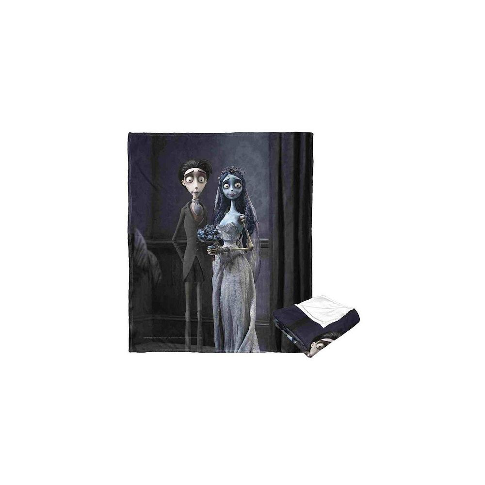 Corpse Bride Marriage Portrait Silk Touch Throw Blanket