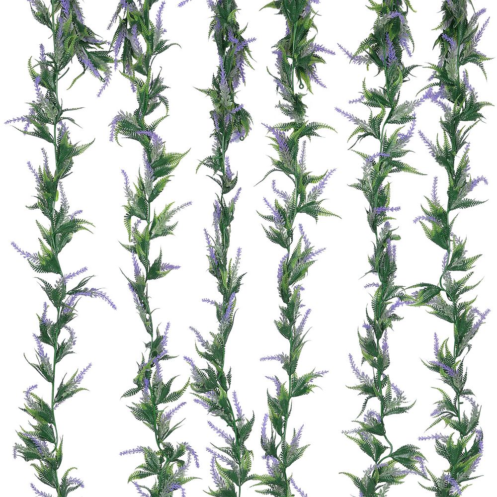 6 Pack Artificial Lvy Garland Greenery Vines Decor, Fake Hanging Vine ...