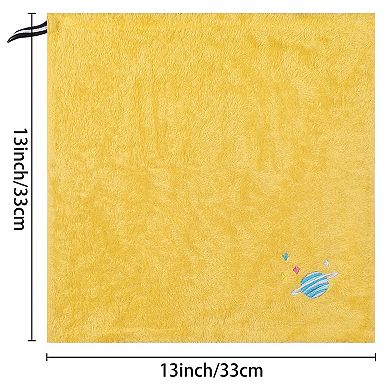 Cotton Washcloths, Cartoon Pattern Face Cloths, Highly Absorbent And ...