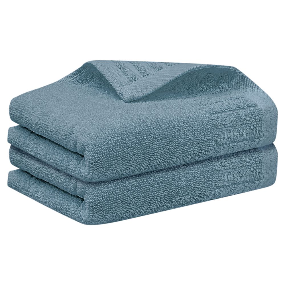 Striped Pattern 2 Pack Hand Towels, Cotton Comfortable Hand Towels For ...