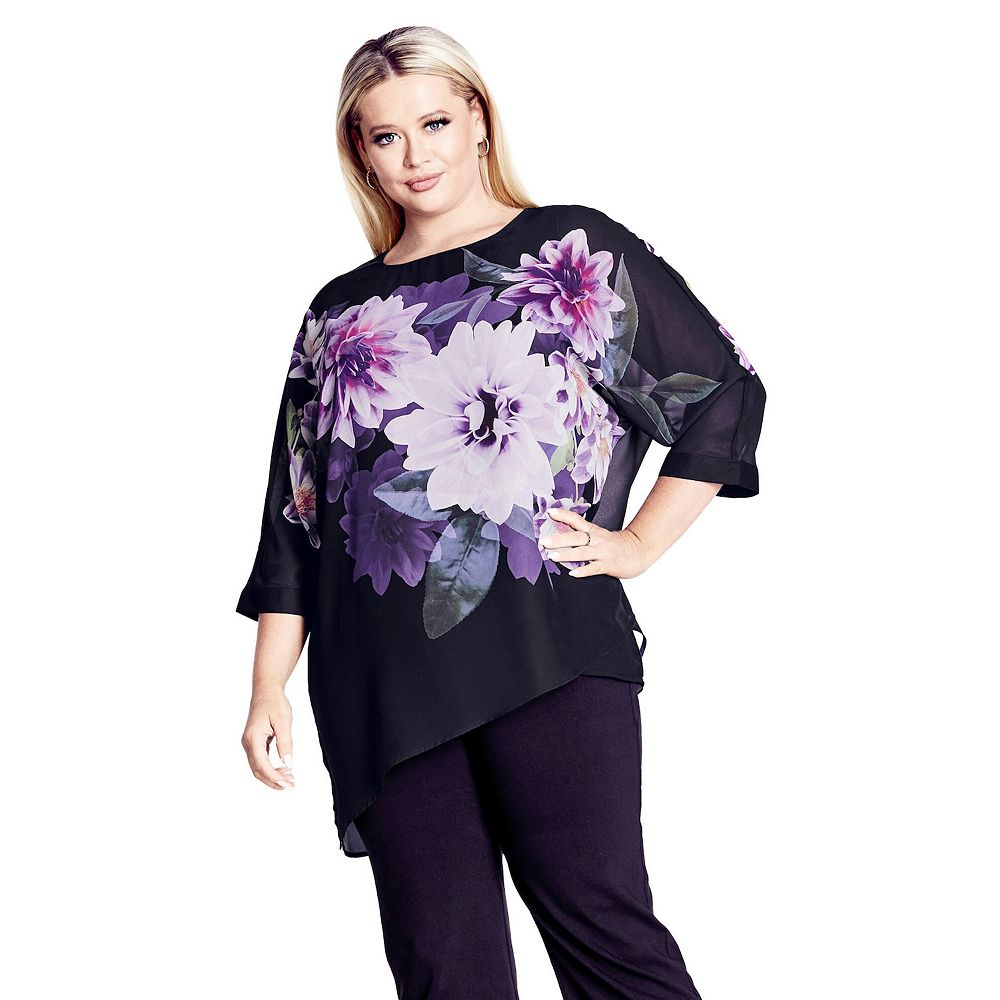 Avenue Women's Plus Size Violetta Top