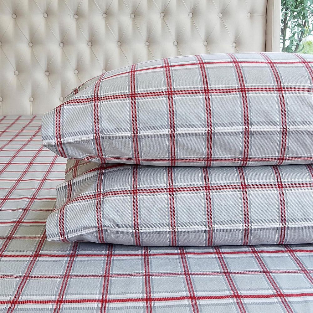 Elegant Comfort 4-Piece 100% Turkish Cotton Flannel Bed Sheet Set