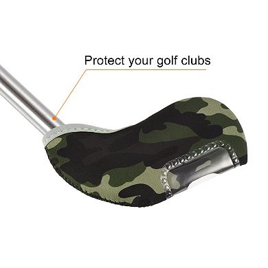 Golf Club Iron Head Covers, 10 Pack Visible Window Protection Sleeve ...