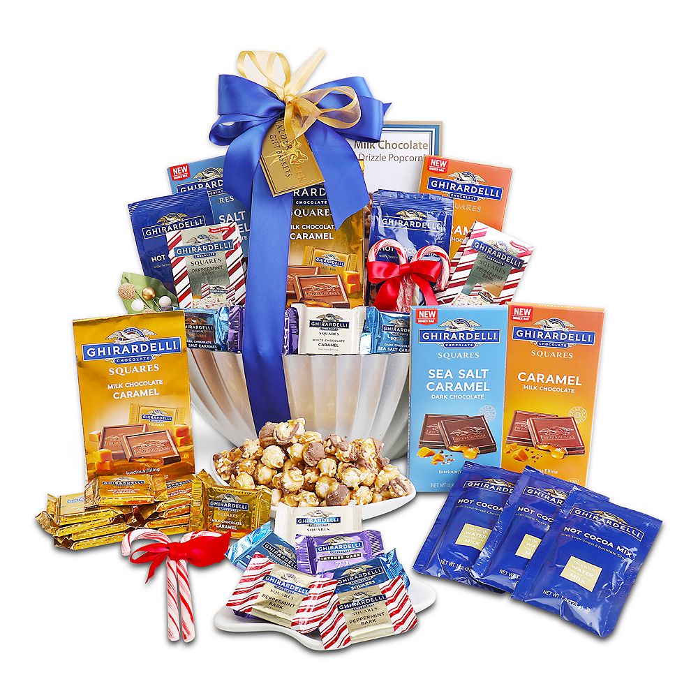 Alder Creek Gift Baskets Ghirardelli Chocolate Gift Basket