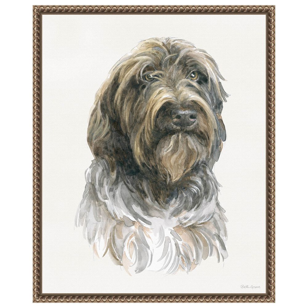 Hunting Dogs I by Beth Grove Framed Canvas Wall Art Print