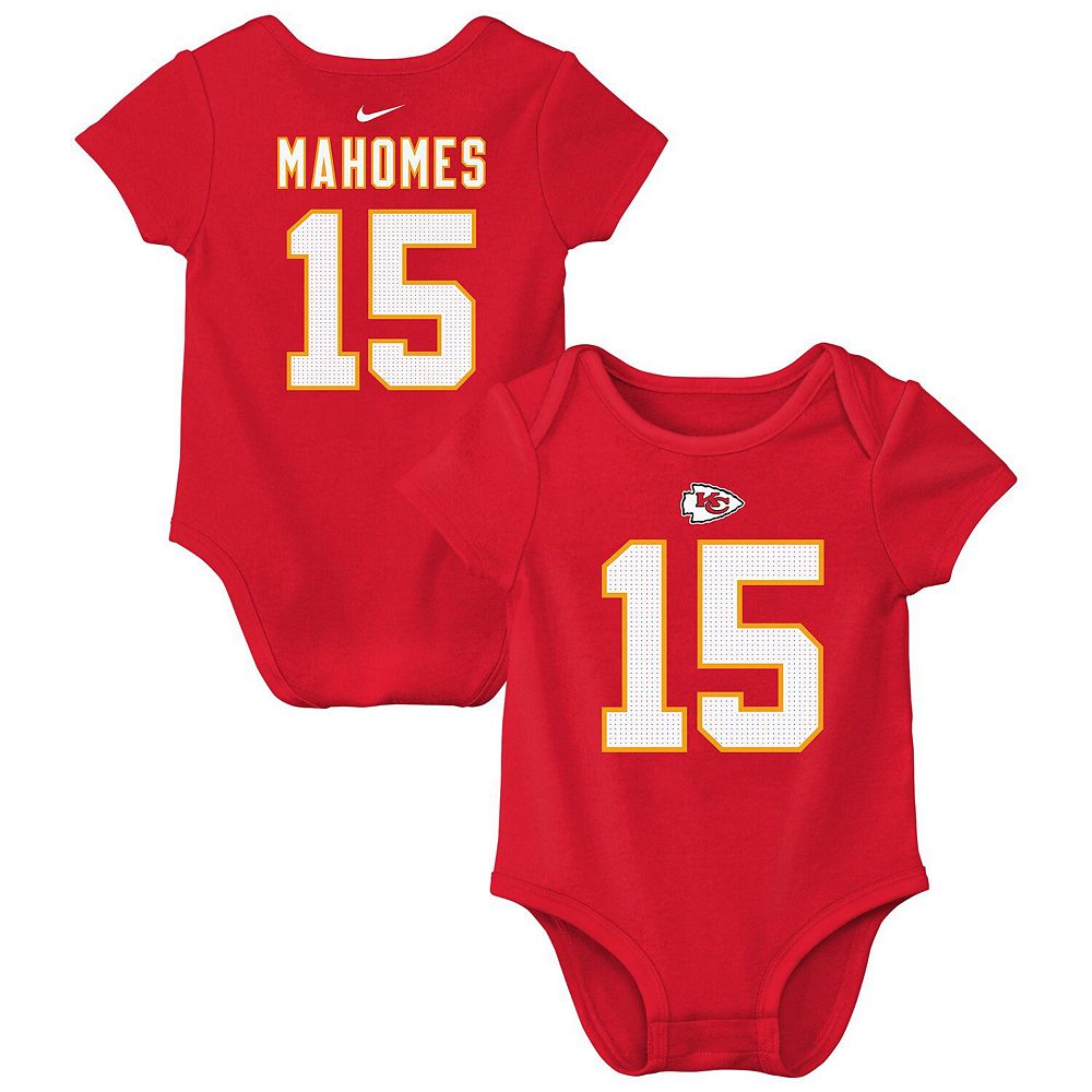 Newborn & Infant Nike Patrick Mahomes Red Kansas City Chiefs Player ...