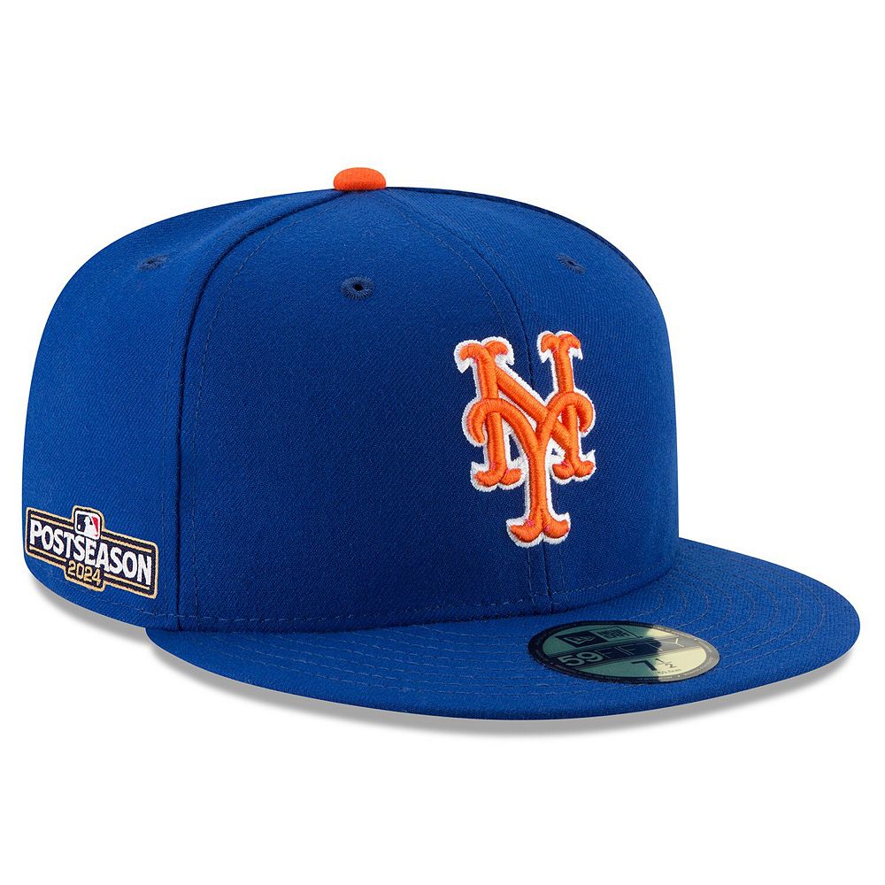 Men's New Era Royal New York Mets 2024 MLB Postseason Side Patch ...