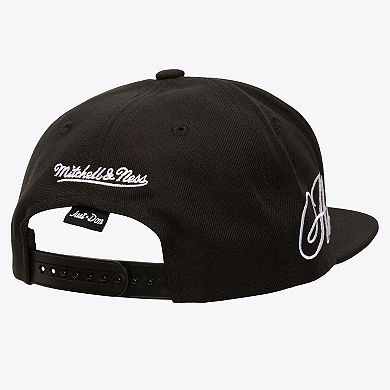 Men's Mitchell & Ness Black Houston Astros Just Don x MLB Lux Script ...