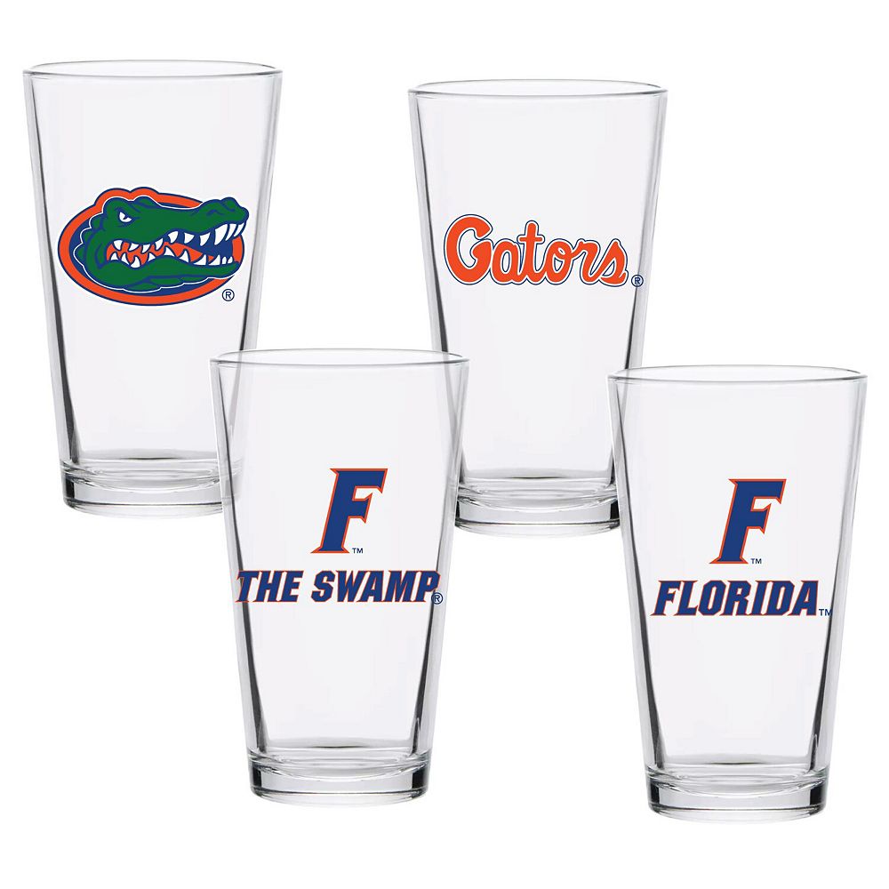 Florida Gators 16oz. Collector Pint Glass Four-Set