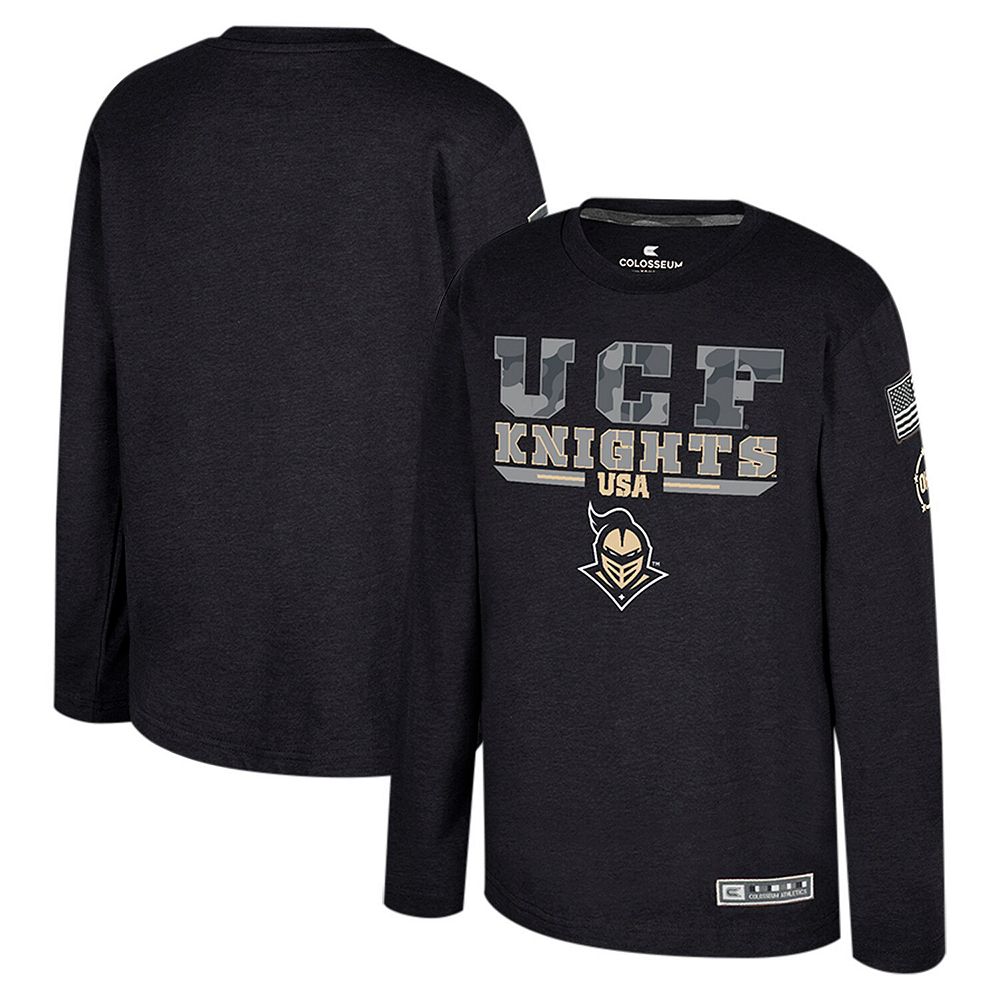 Youth Colosseum Heather Black UCF Knights OHT Military Appreciation ...