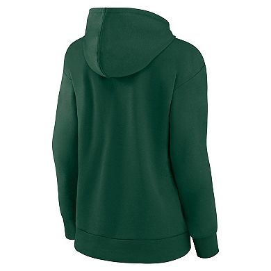 Women's Fanatics Green Minnesota Wild Authentic Pro Core Primary Fleece ...