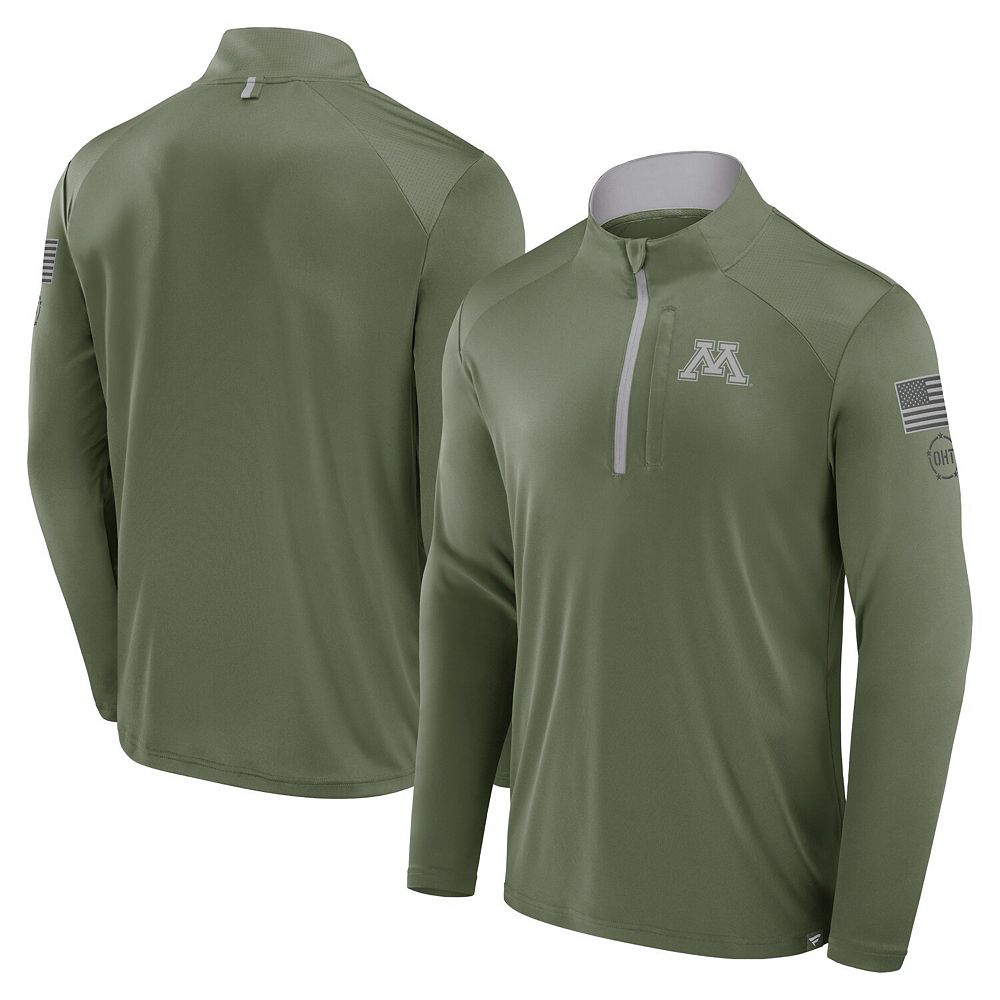 Men's Fanatics Olive Minnesota Golden Gophers OHT Military Appreciation ...