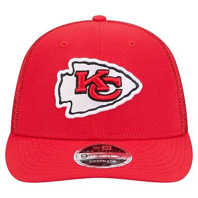 Men's New Era Red Kansas City Chiefs Low Profile 9FIFTY Snapback Hat