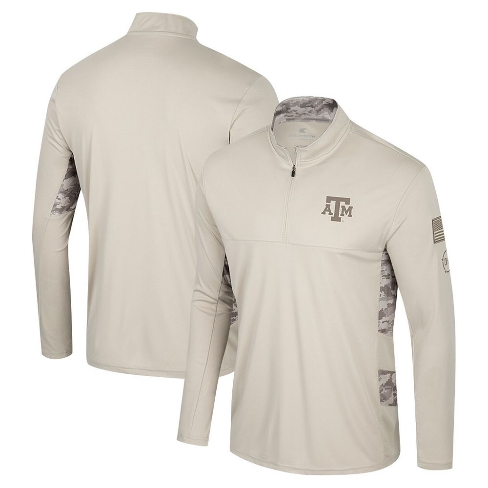 Men's Colosseum Natural Texas A&M Aggies OHT Military Appreciation ...