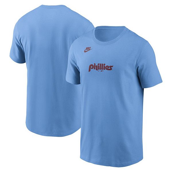 Men's Nike Light Blue Philadelphia Phillies Cooperstown Collection ...