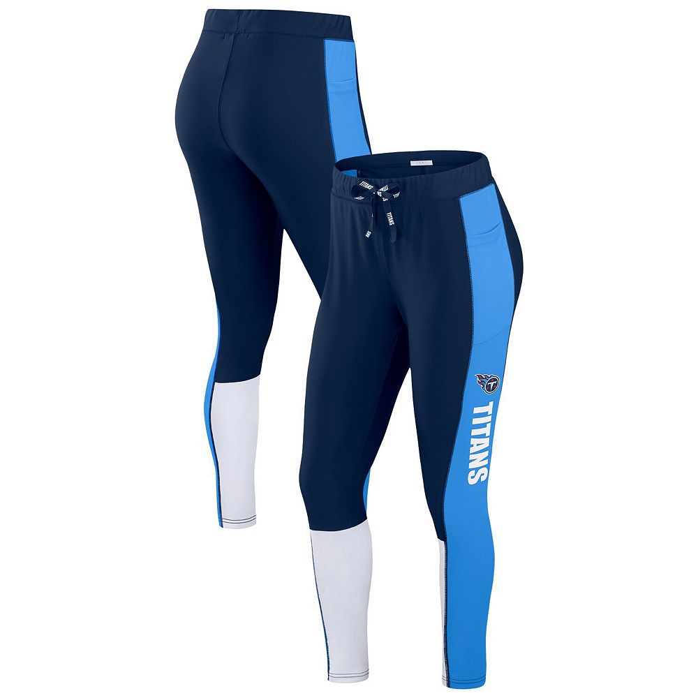 Women's WEAR by Erin Andrews Navy/Light Blue Tennessee Titans Color ...