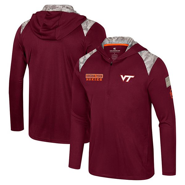 Men's Colosseum Maroon Virginia Tech Hokies OHT Military Appreciation ...