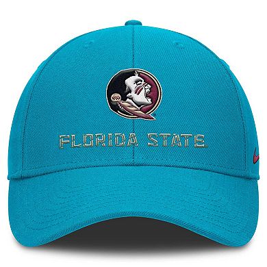 Men's Nike Turquoise Florida State Seminoles Rise Adjustable Hat