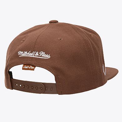 Men's Mitchell & Ness Brown San Diego Padres Just Don x MLB Lux Script ...