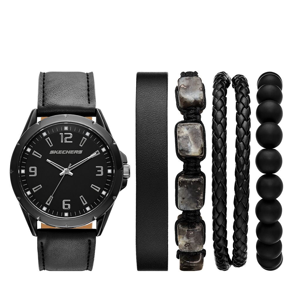 Skechers® Men's 5-pc. Watch & Bracelet Set