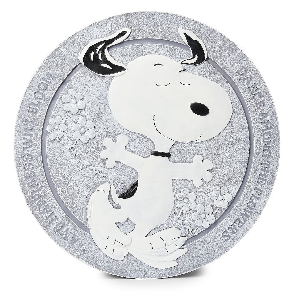Roman 12" Snoopy Dance Garden Stepping Stone